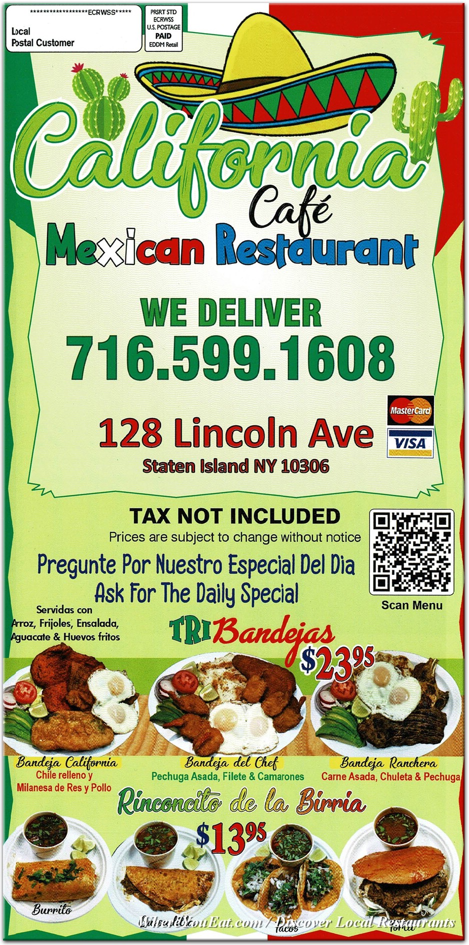 California Cafe in Staten Island
